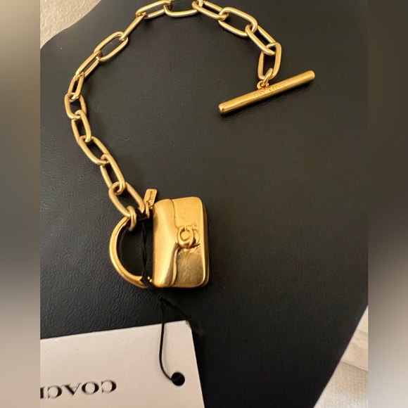 Coach | Accessories | Coach Gold Chain Bracelet Nwt | Poshmark